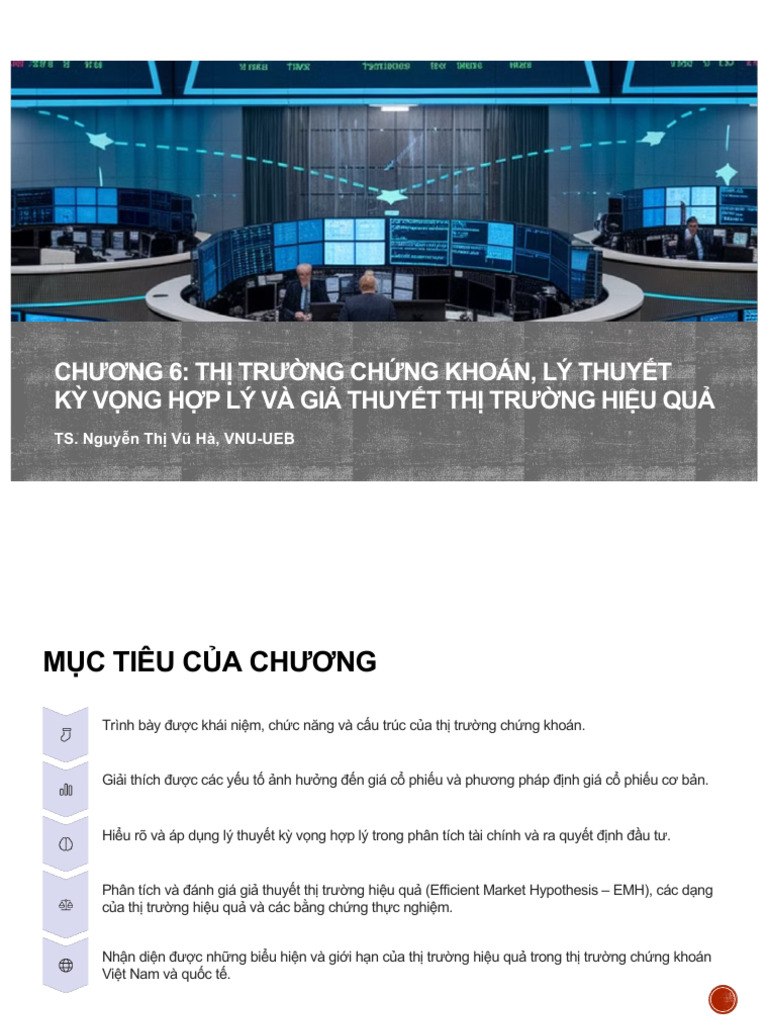 Thi Truong Chung Khoan Ly Thuyet Ky | PDF