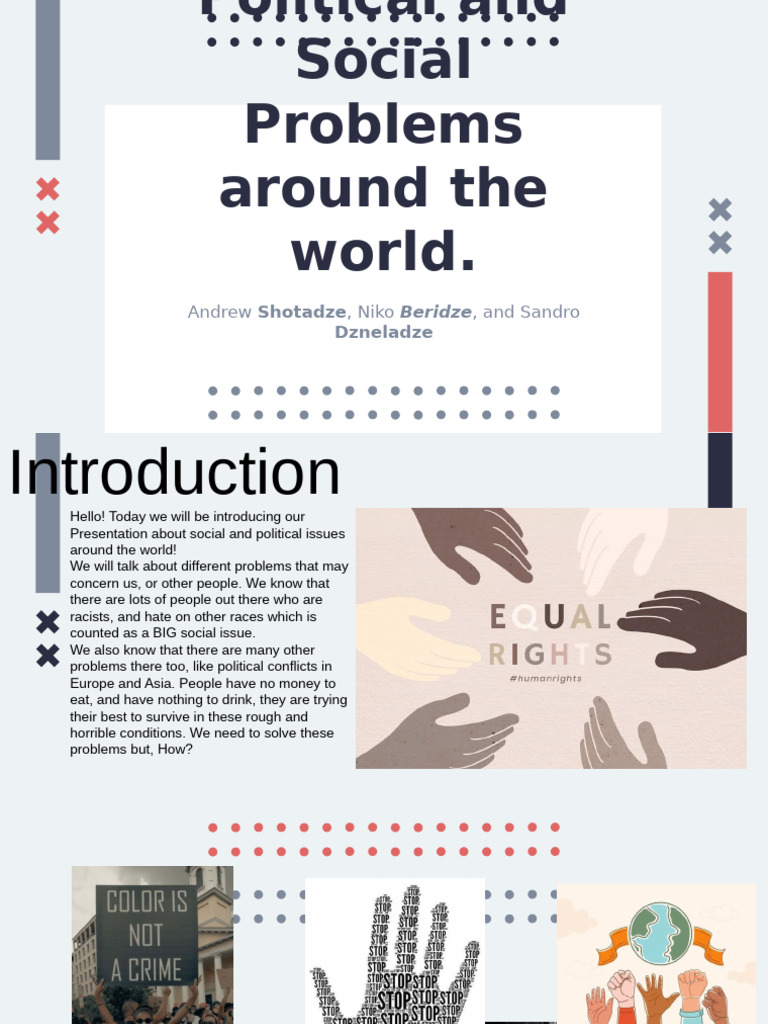 Global Political and Social Issues Overview | PDF | Gender | Gender Studies