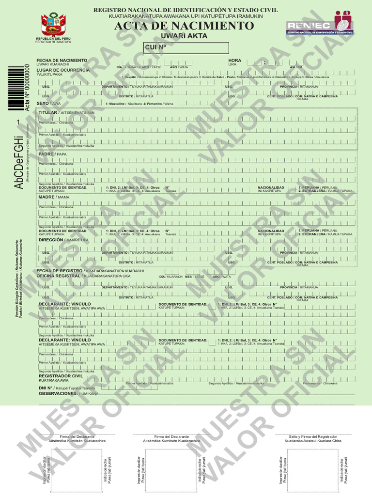 Kukama Kukamiria Actas Manuales | PDF