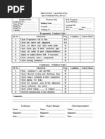 Generator Daily Inspection Checklist | PDF | Technology & Engineering