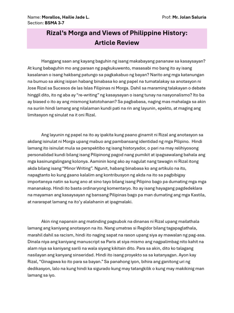 Article Review | PDF