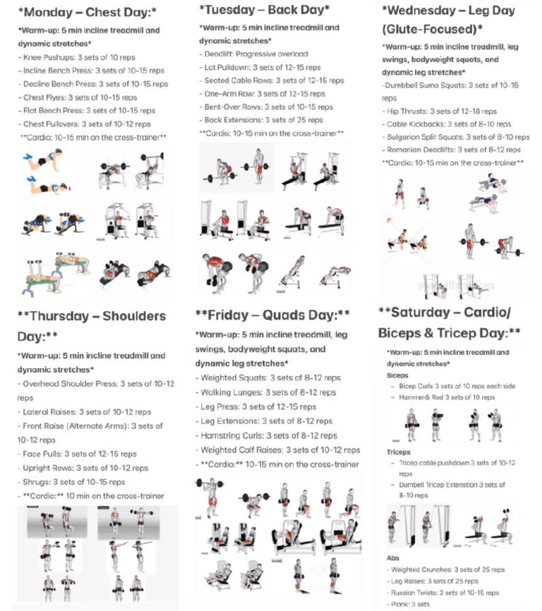 Gym Day Wise | PDF