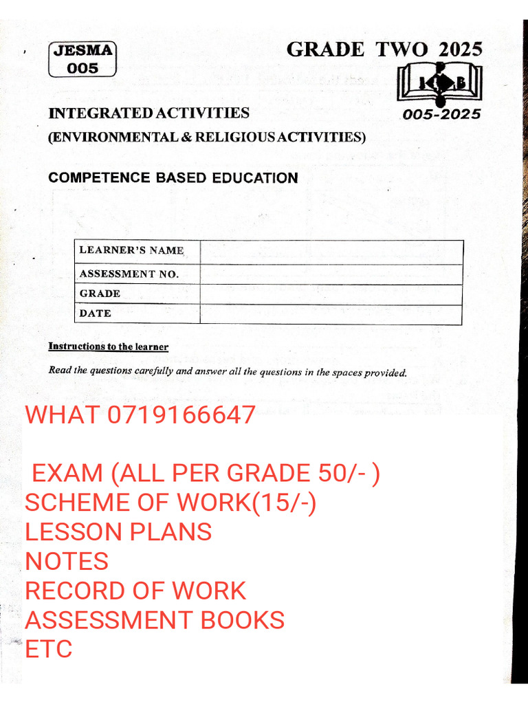 JESMA 005 GRADE 2 - 101 - Sign0 - Sign | PDF
