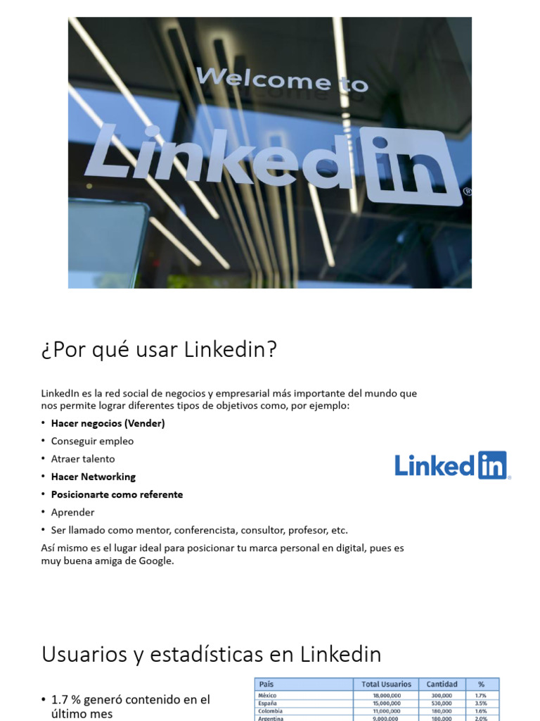 Trucos para potenciar tu LinkedIn | PDF | Vinculado en | Servicio de ...