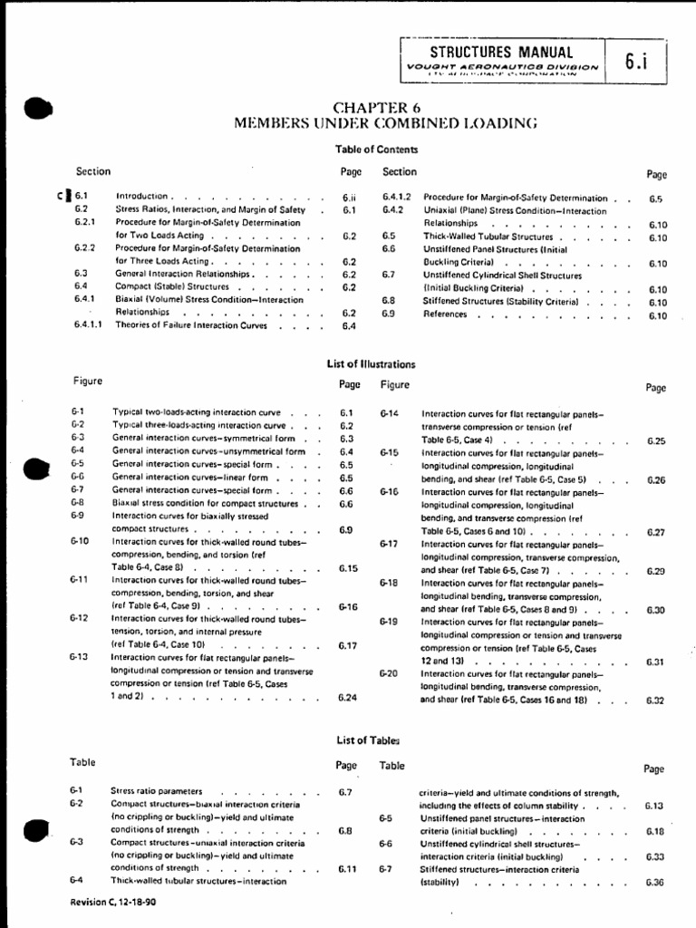 Chapter6 - Combined Loading | PDF | Buckling | Bending