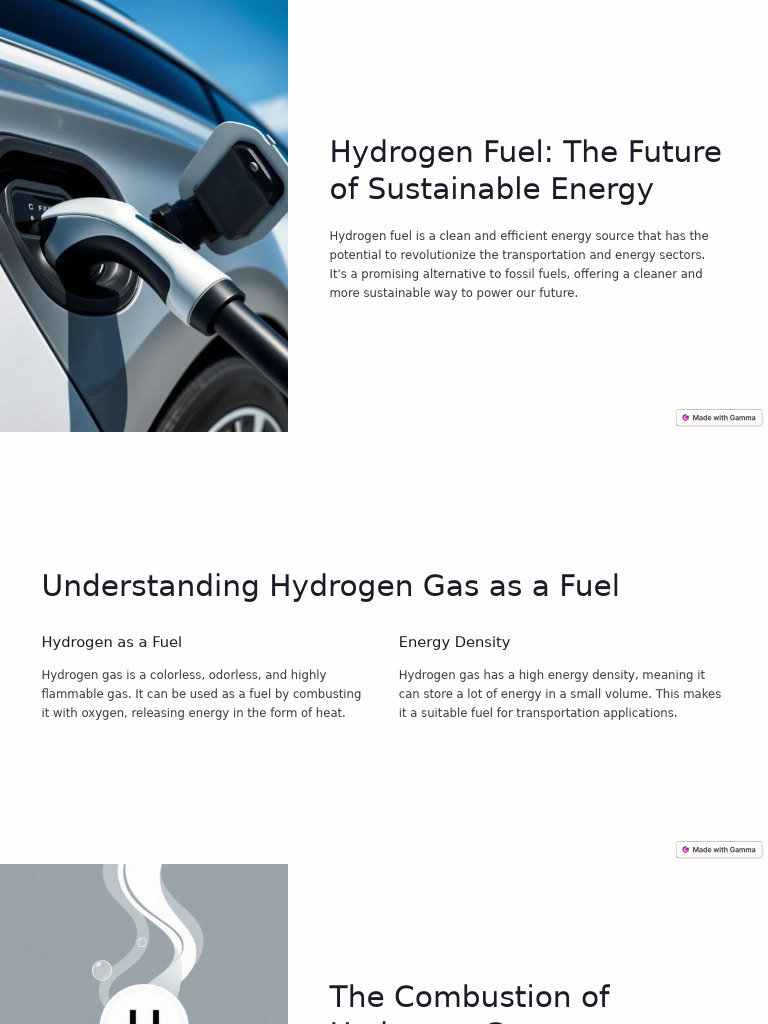 Hydrogen Fuel The Future Fuel | PDF | Hydrogen | Hydrogen Economy