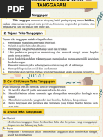 Contoh Teks Tanggapan Singkat | PDF