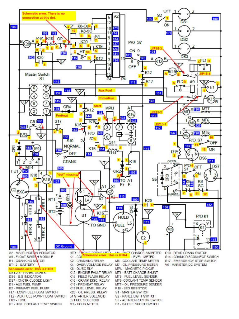 DC Schematic With Relay Pin Numbers | PDF