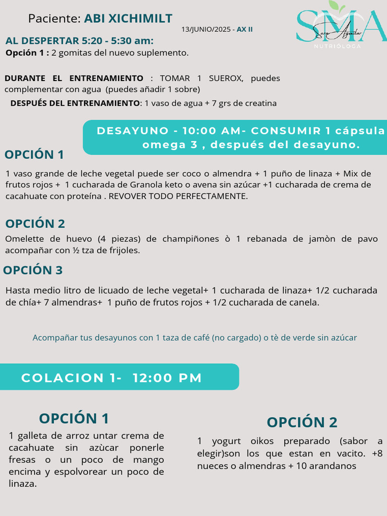 Menù Abi Xichimilt - 20250613 - 194519 - 0000 | PDF | Cocina | Alimentos