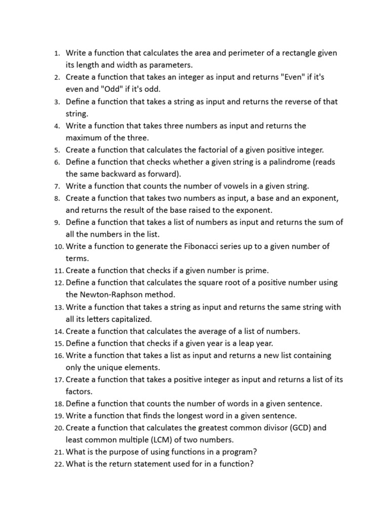 Assignment No.13 Def Function | PDF