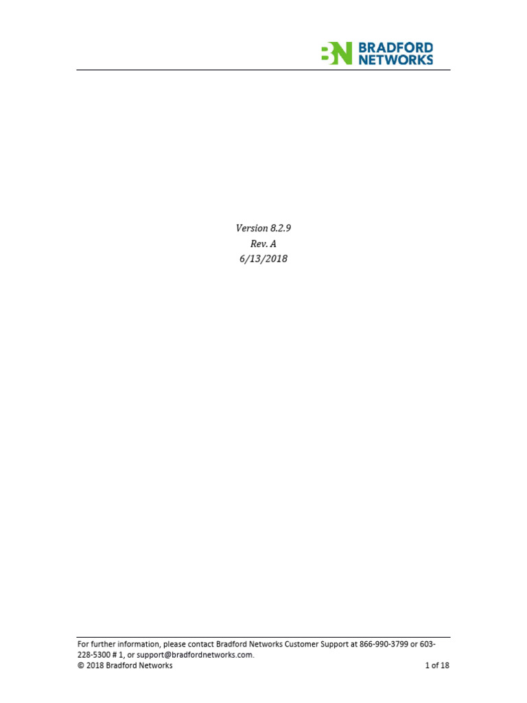 Network Sentry V8.2.9 Release Notes | PDF | Transport Layer Security ...