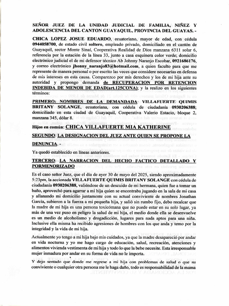 Escrito 2 | PDF