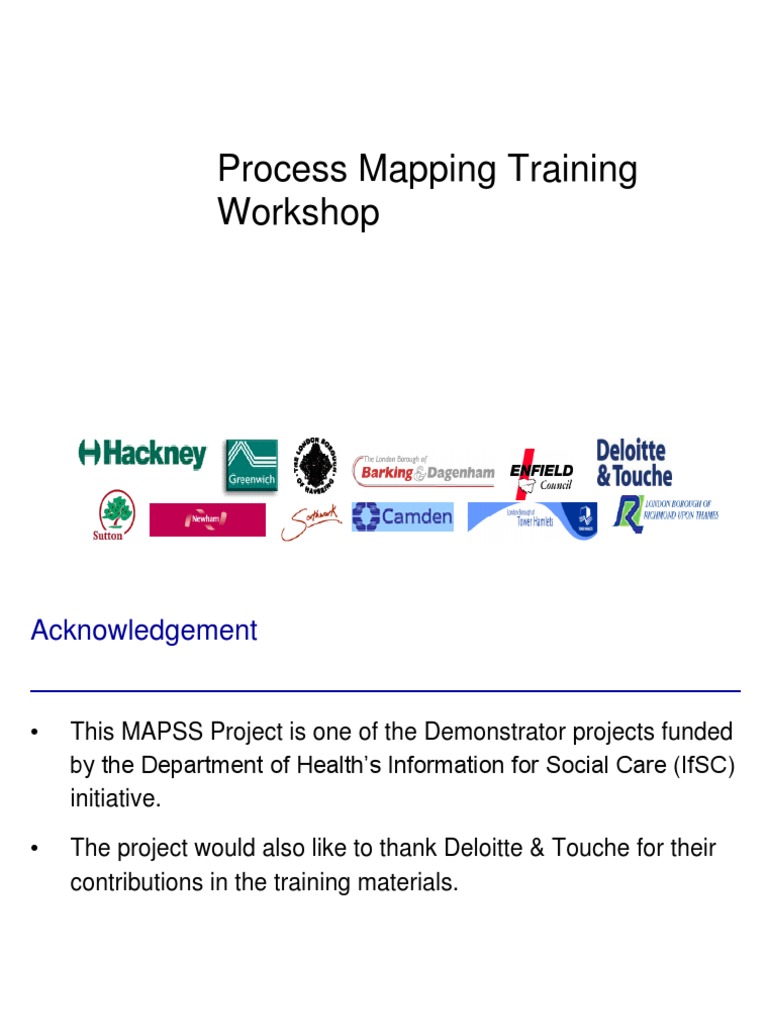 Mapss Process Mapping Course | PDF | Business Process | Systems Engineering