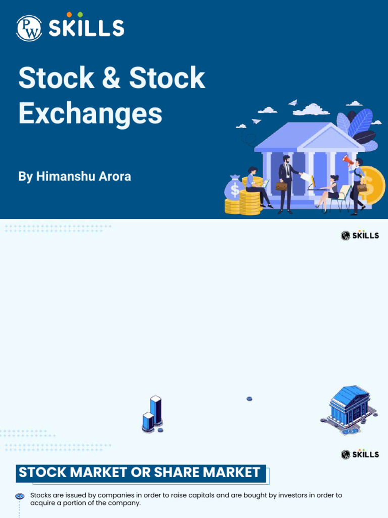 Basics of Stock Market 02 - Class Notes - (Basics of Stock Market) | PDF