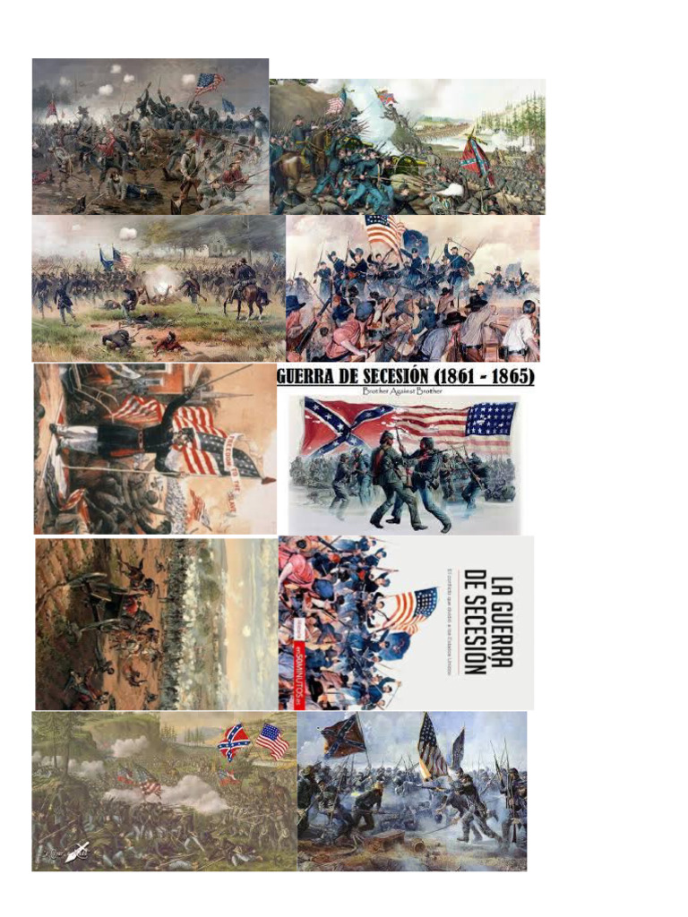 Guerra de Secesión: Causas y Consecuencias | PDF | Guerra civil ...