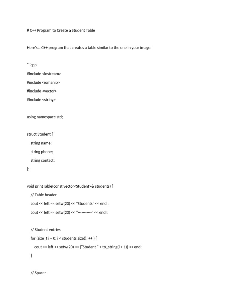 CPP Project 1 | PDF