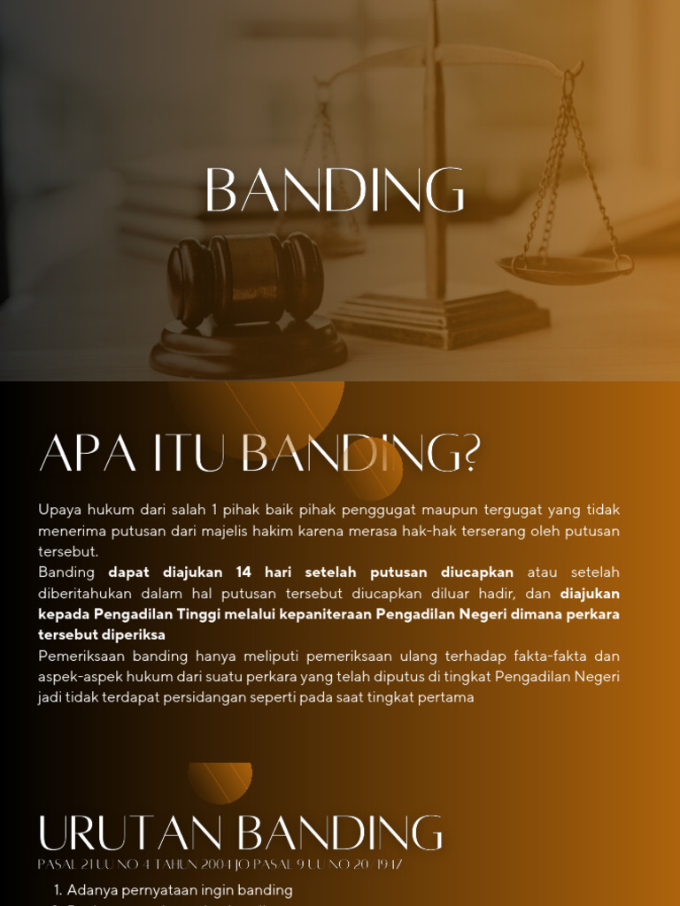 Banding Dan Kasasi | PDF