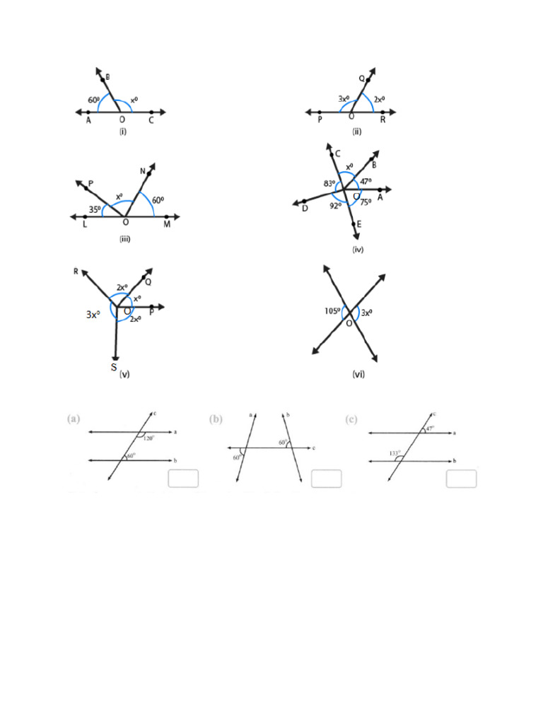 Properties of Angles | PDF