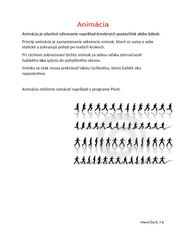 Animácia | PDF