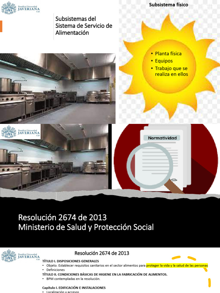 Subsistema Físico - Resolución 2674 de 2013 | PDF
