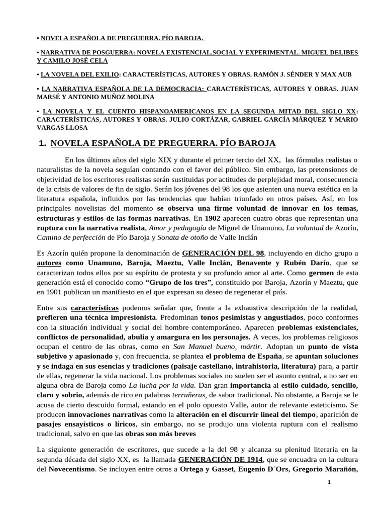 Lengua y Literatura 2 Y3 Eval | PDF | Novelas | Realismo literario