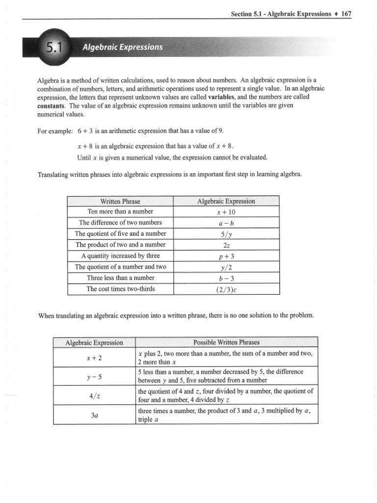 G8 TP Chapter 5 Linear Equations | PDF