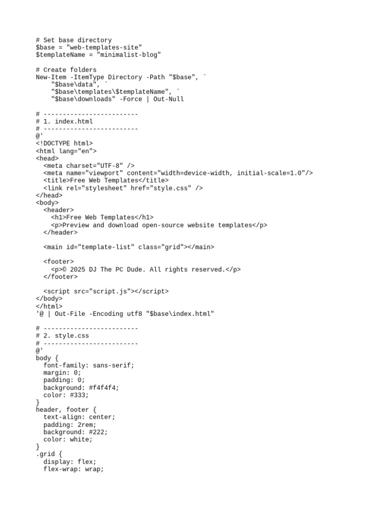 Create Template Gallery - ps1 | PDF | Internet | Software Development