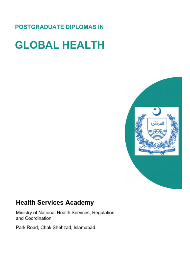 Postgraduate Diplomas in Global Health | PDF | Health Human Resources ...