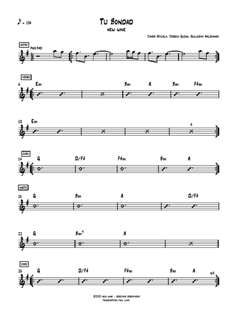 Tu Bondad - Tu Bondad | PDF