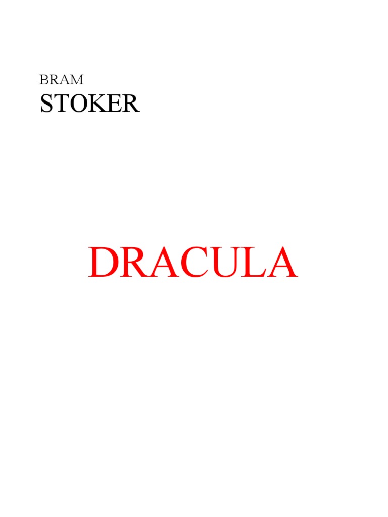 Bram Stoker - Dracula | PDF