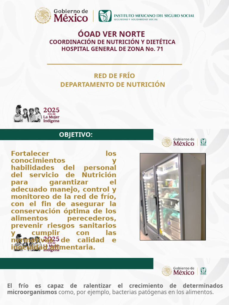 Red de Frio Nutricion | PDF | Alimentos | Agua