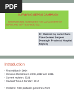 Surviving Sepsis Campaign 2021 | PDF | Sepsis | Infection