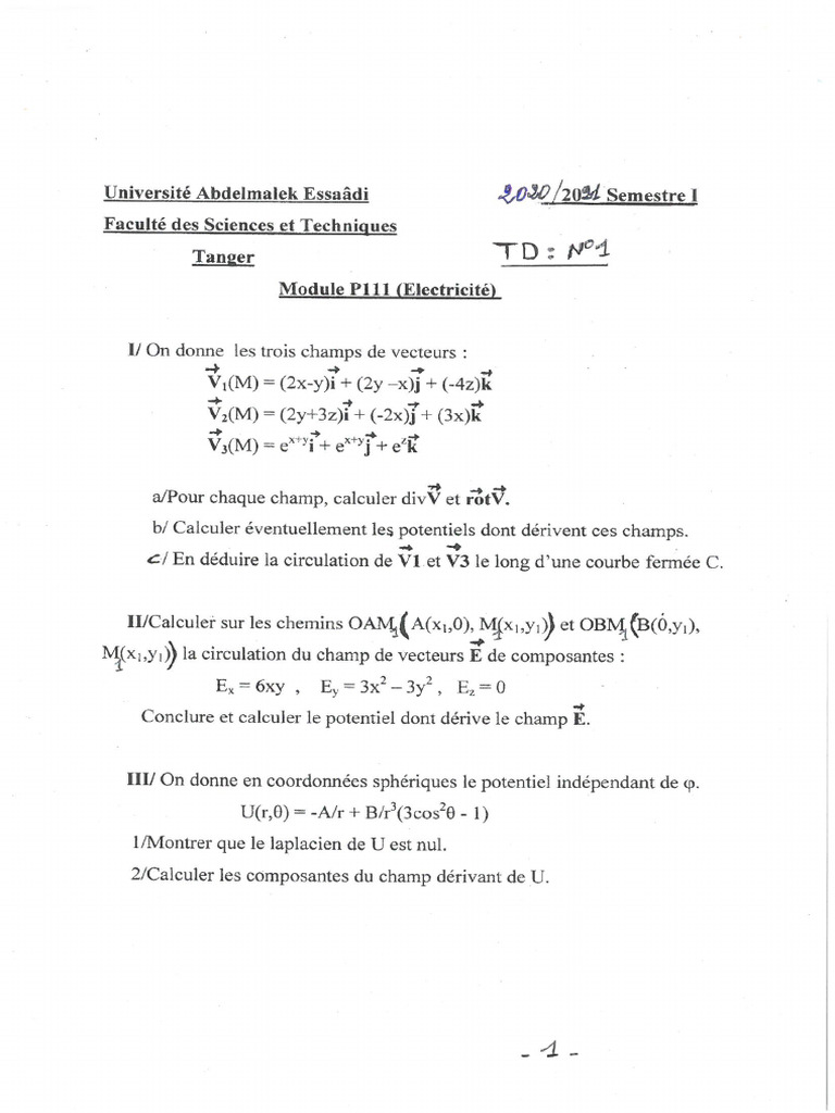 TD1 | PDF