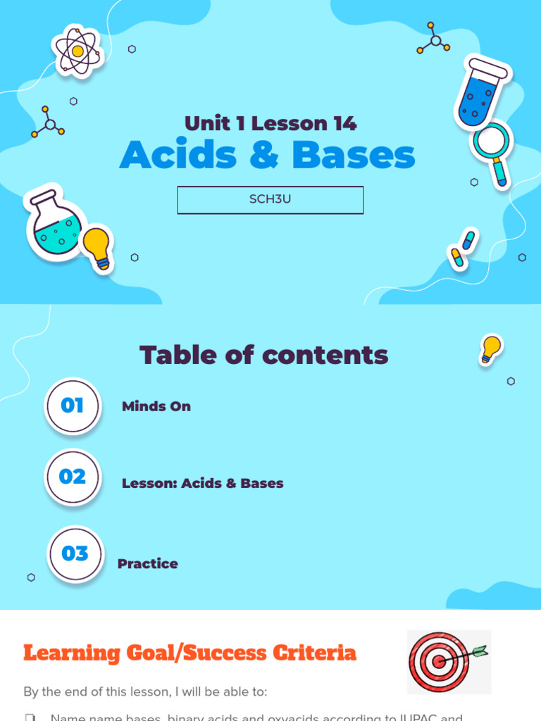 1.14.0T Acids & Bases Teacher | PDF | Acid | Hydroxide
