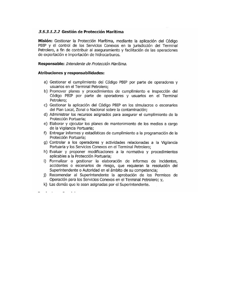 Funciones OPIP | PDF