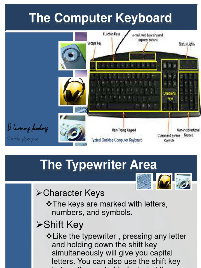 Understanding Computer Keyboard Functions | PDF | Computer Keyboard ...