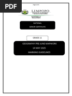 Geogs Gr11 Task 1 Mapwork Memo 2025 | PDF | Image Resolution | Earth ...