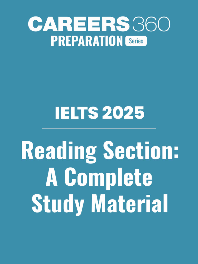 IELTS 2025 Reading Comprehension Guide | PDF | Test Of English As A ...