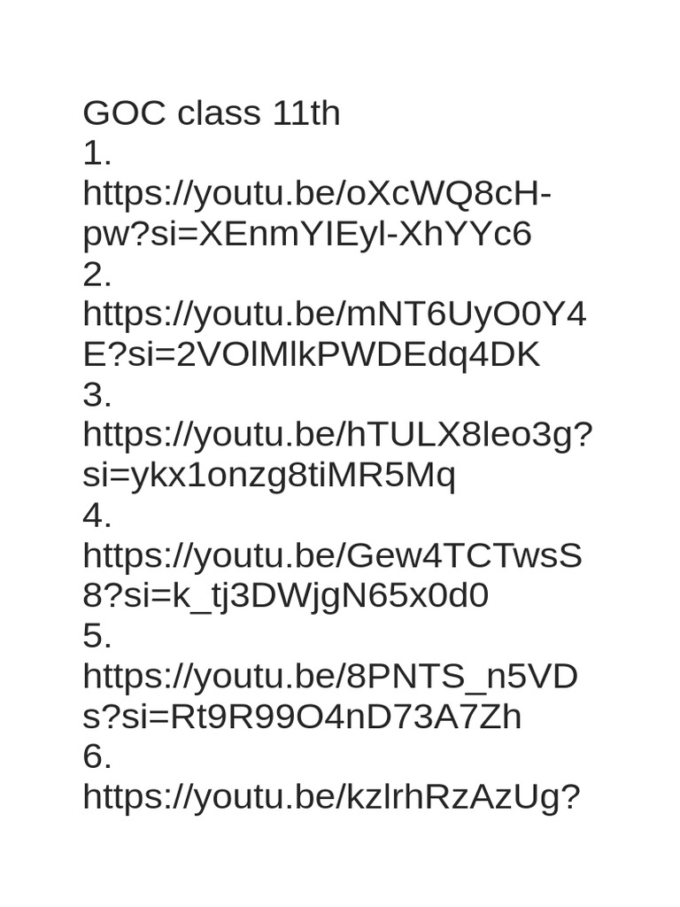 Goc Concepts in Detail - 250617 - 212822 | PDF