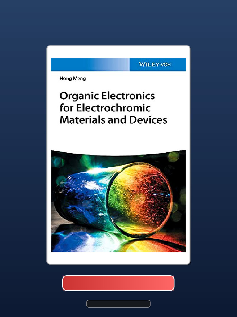 Get Test Bank For Organic Electronis For Electrochromic Materias and ...