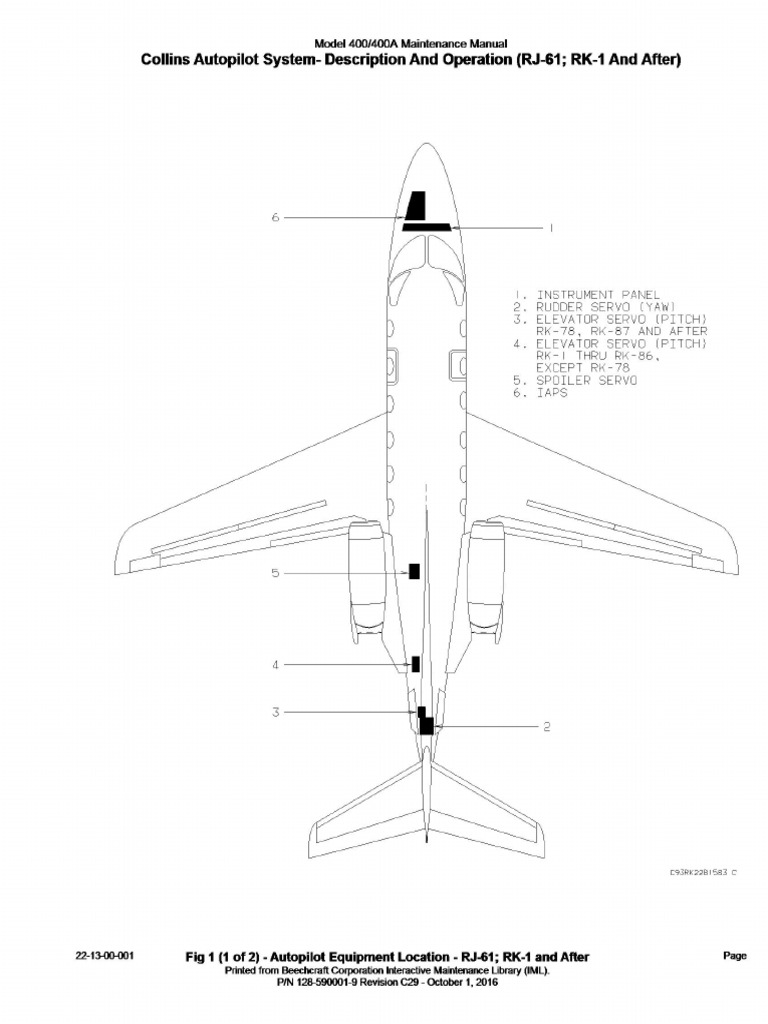 Collins Autopilot System - Description and Operation (RJ-61 RK-1 and ...