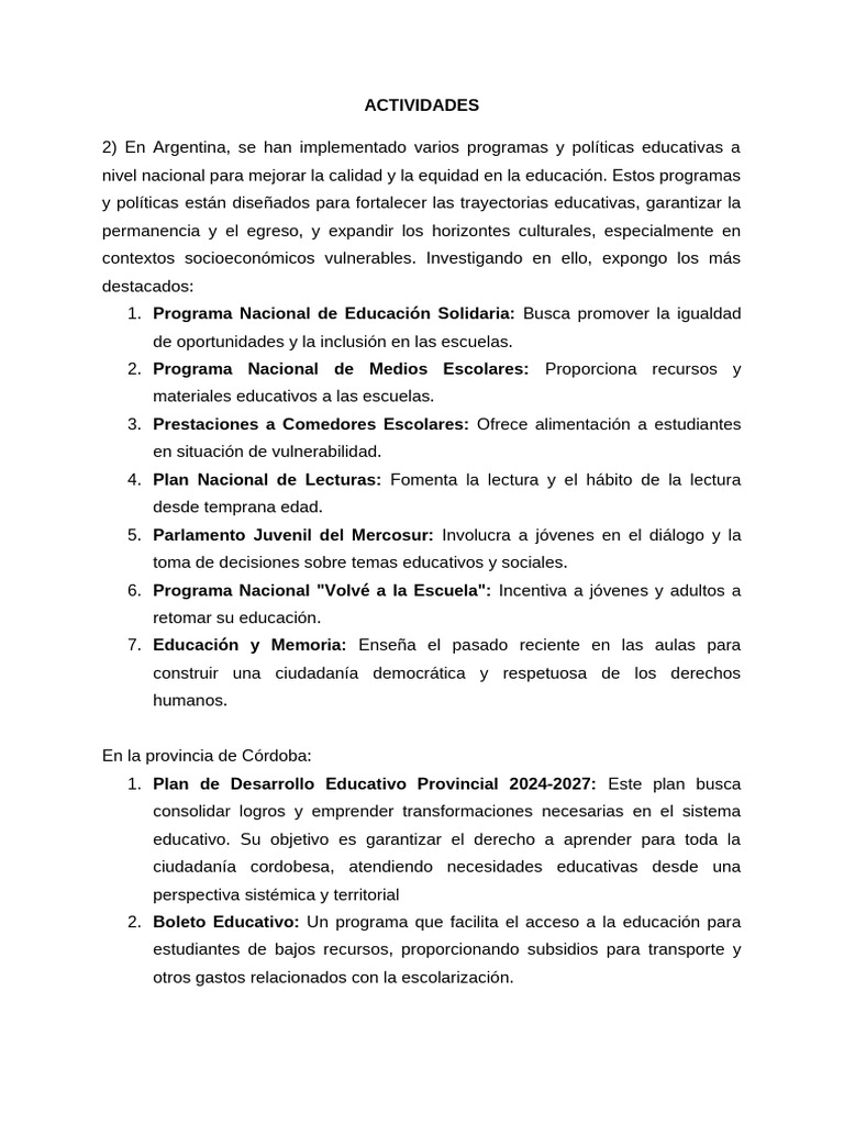 Problematicas Actuales - NIETO, Abigail | PDF | Escuelas | Aprendizaje