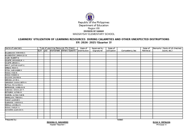 Utilization of LRs TemplateGRADE2CAMIA | PDF