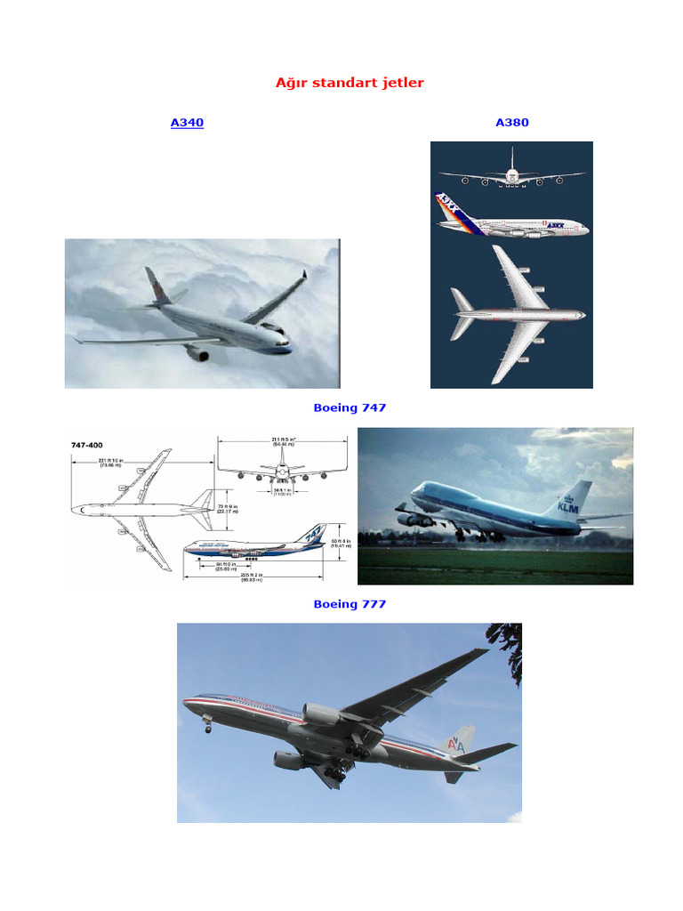 A R Standart Jetler | PDF