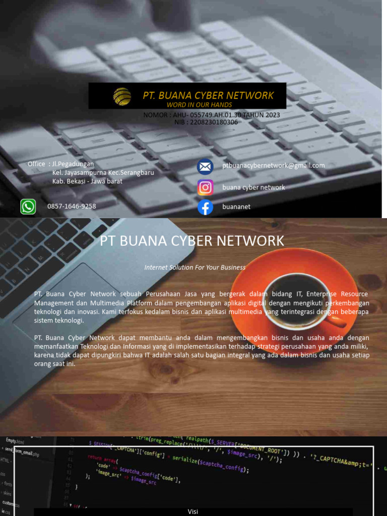 Compro Buana Net | PDF