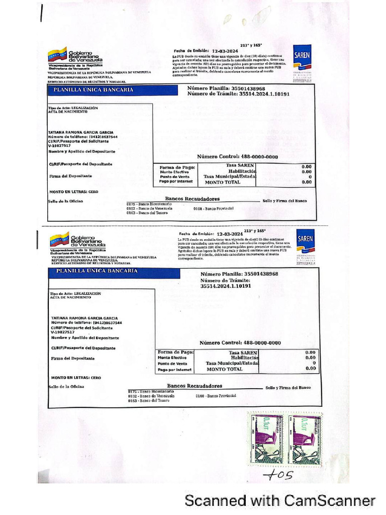 00 - Acta de Nacimiento Legalizada y Apsotillada-Comprimido | PDF