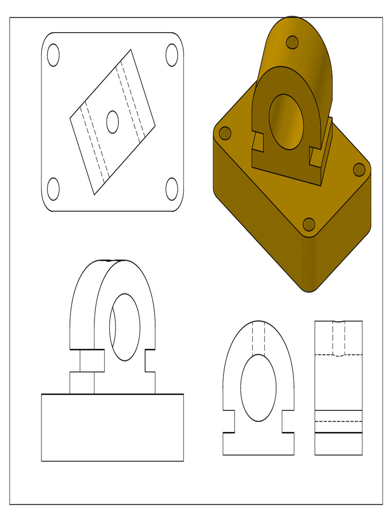 PZA 001-Pieza de Soporte | PDF
