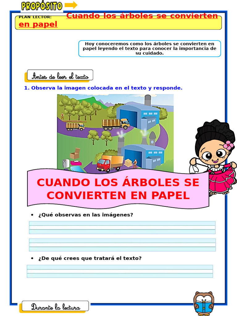 Transformación de árboles en papel | PDF | Papel