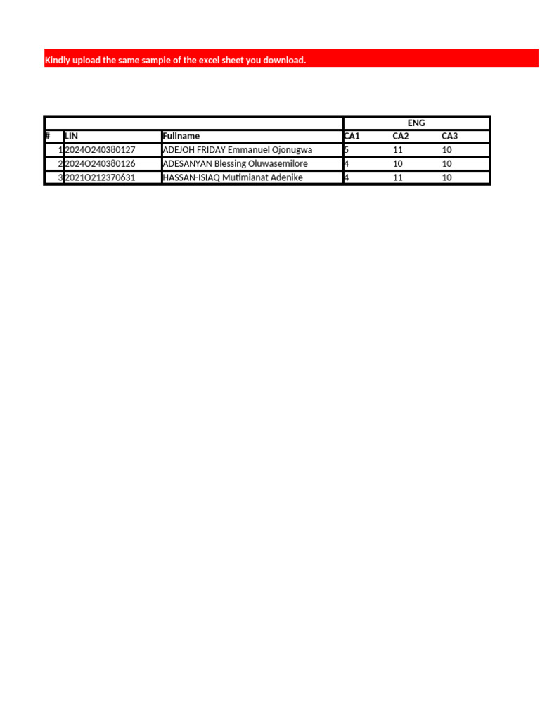 2024 2025 Maxipotential College Bece Result Template | PDF
