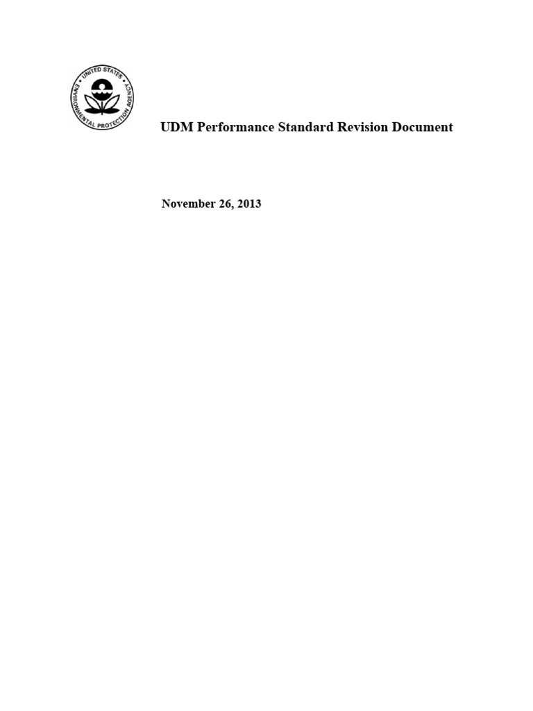 Umd Performance Standard Revision Document | PDF | Disinfectant ...